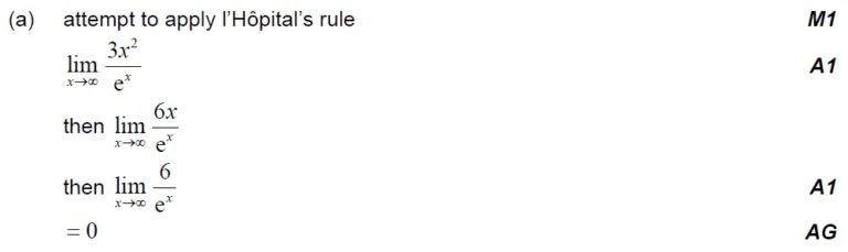 IBDP Past Year Exam Questions – Limits – IBDP Math HL/SL