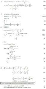 IBDP Past Year Exam Papers – Maclauren Series – IBDP Math HL/SL